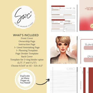 Documentation Template for Case Managers - Case Worker Notes - Social ...