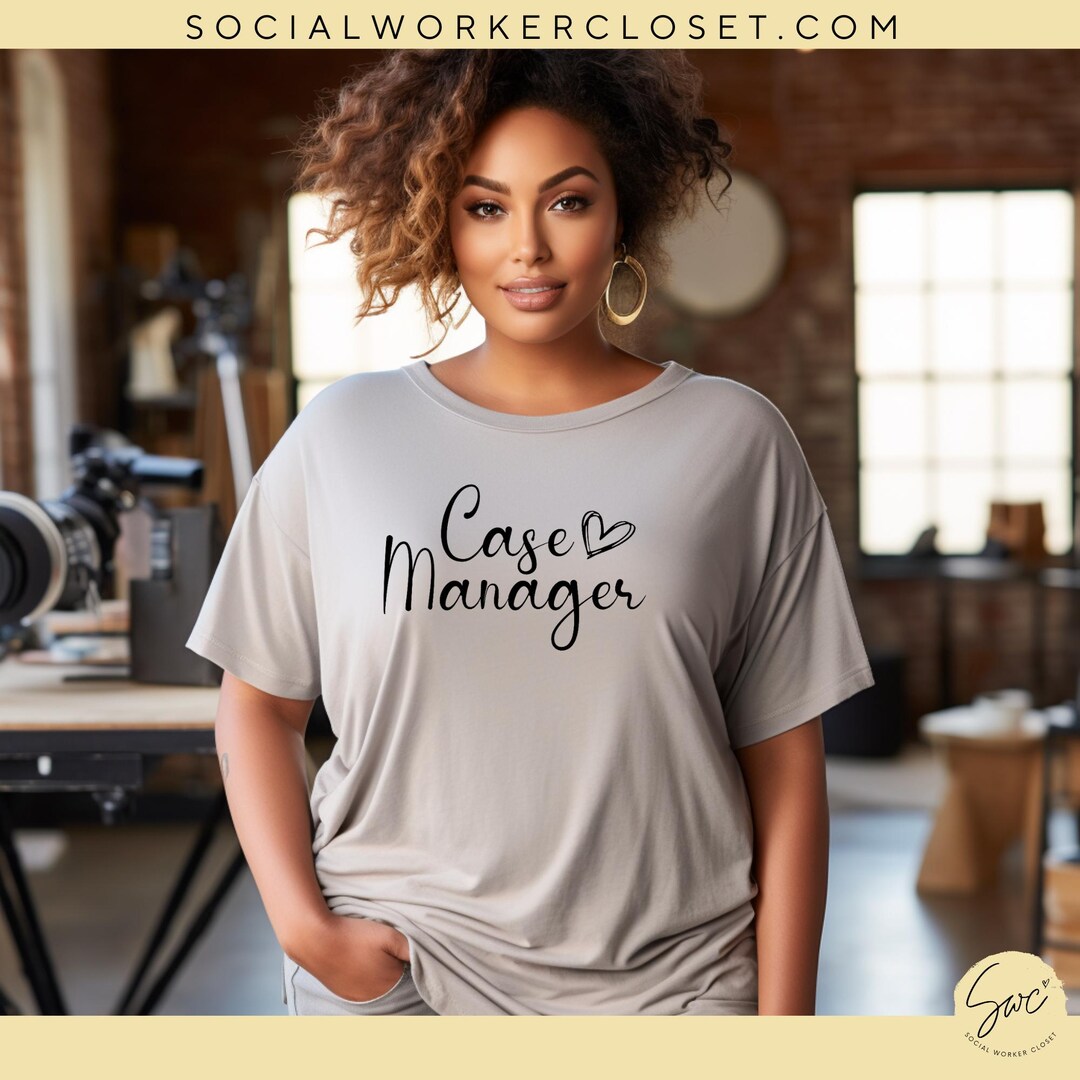 Case Manager T-shirt: Gildan Softstyle Cotton Tee - Etsy