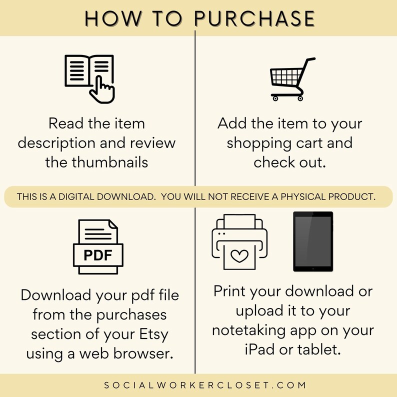 Boho Affirmation Cards for Social Workers: Daily Quotes (PDF Download ...