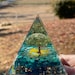 Peridot and Malachite Orgone Pyramid Generator Reiki - Etsy