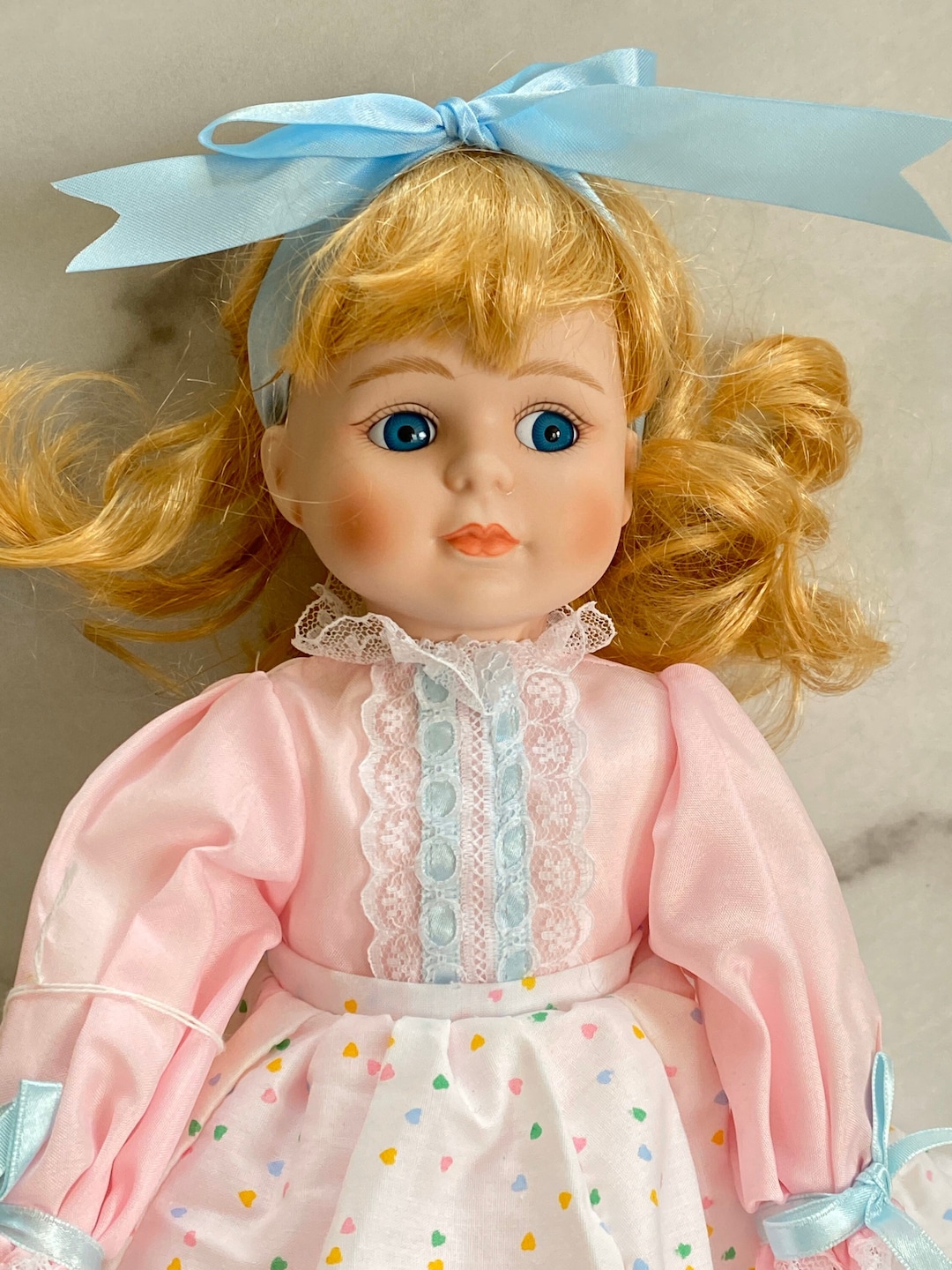 Regal Doll Collection HEIDI R-001-16" Hand Painted Porcelain Doll ...