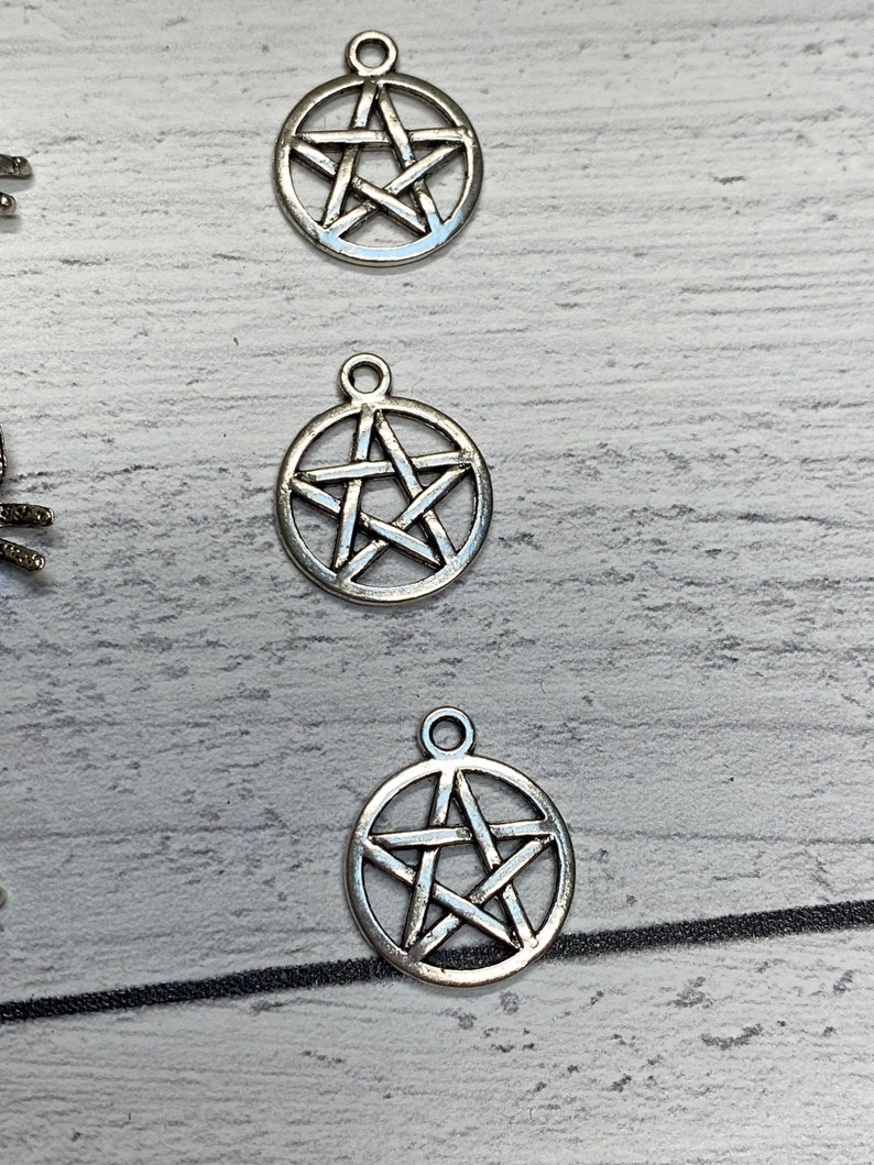 Vintage Silver Charms: Piglet, Pentagram, Spider, Mouse - Sold ...