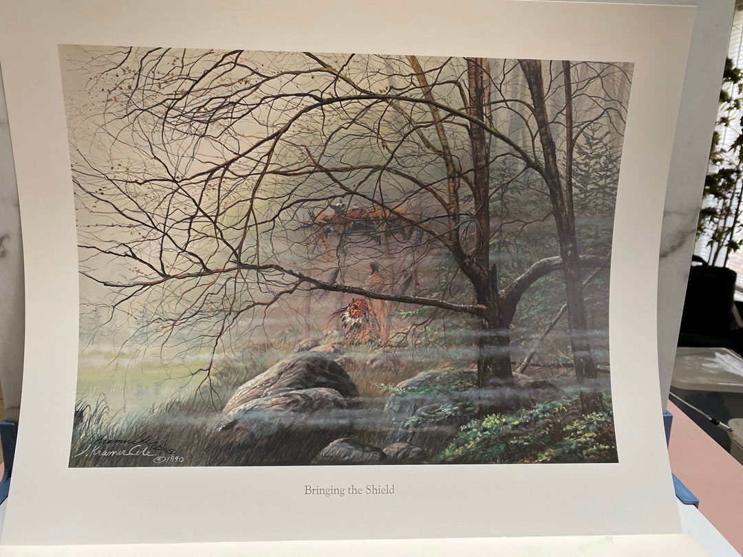 Julie Kramer Cole Native American Art Print: Signed Limited Edition - Etsy