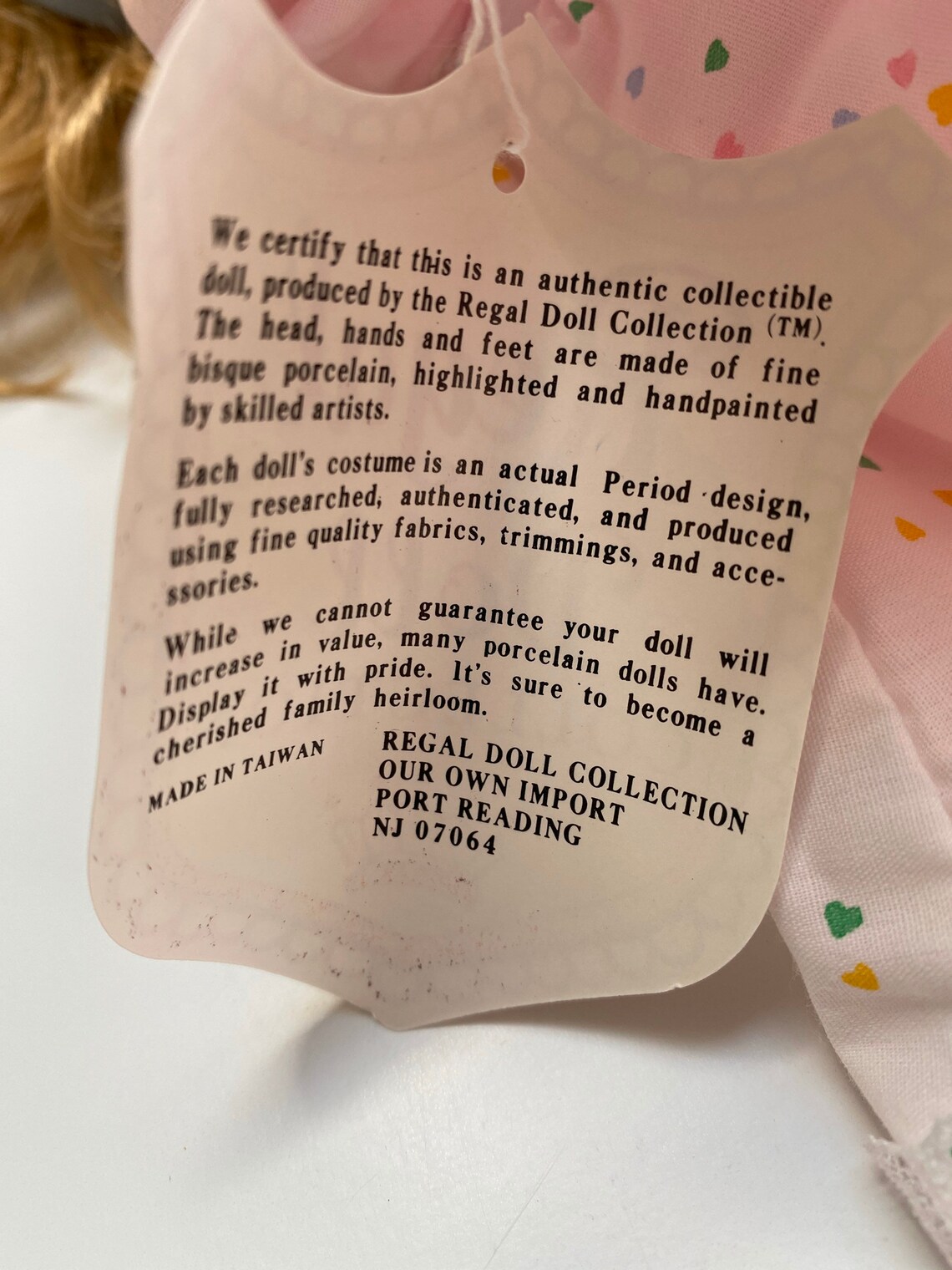 Regal Doll Collection HEIDI R-001-16 Hand Painted | Etsy