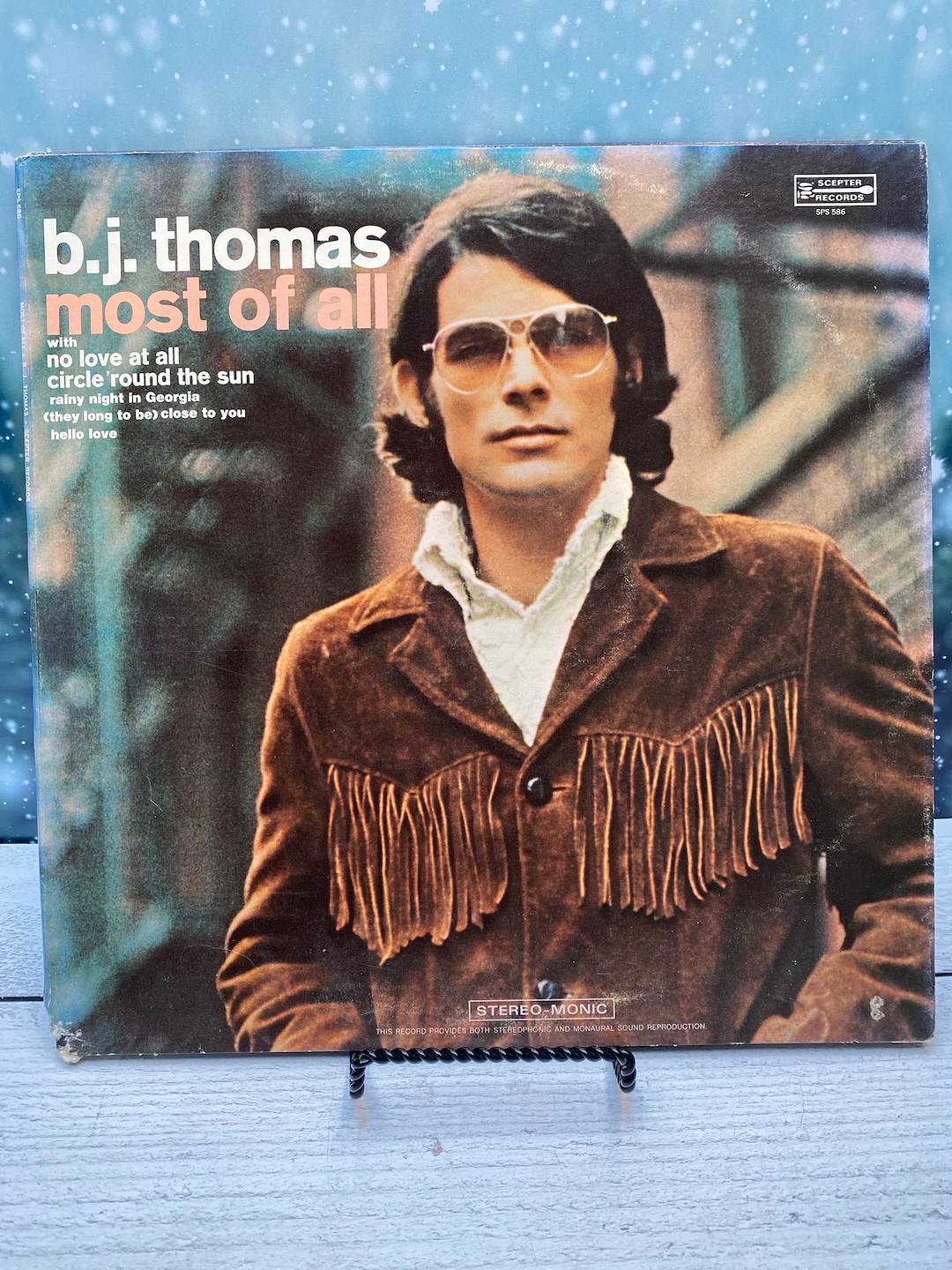 Vintage B. J. Thomas - Most of All - LP 1970 Scepter Records SPS 586 ...