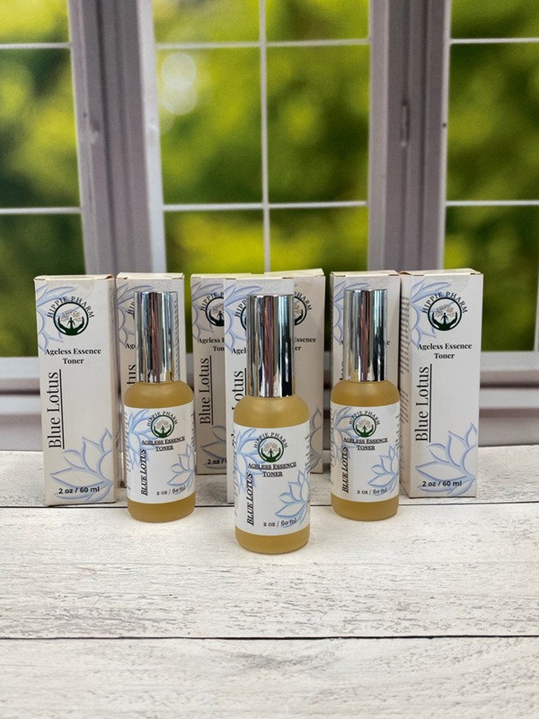 Blue Lotus Ageless-essence Toner - Rejuvenating Facial Essence for ...