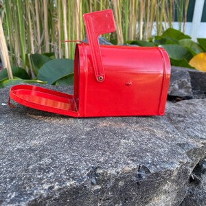 Vintage Giftco Christmas Tin Mail Box - Happy Holidays | Christmas ...