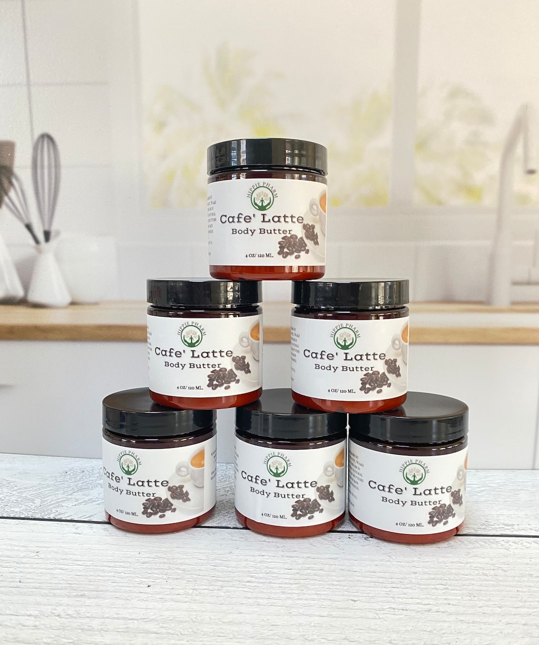 Cafe Latte Body Butter: Natural Whipped Coffee Lotion - Etsy