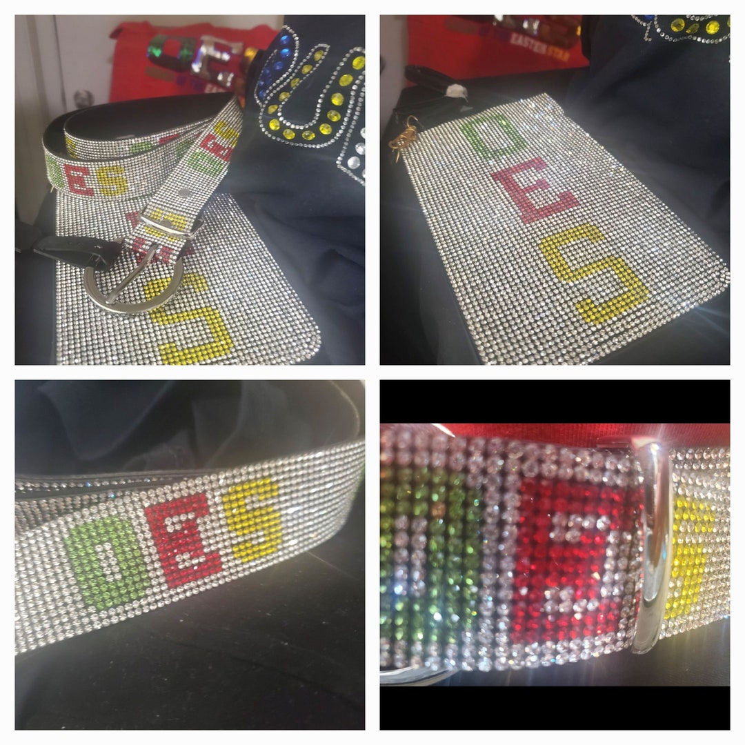 OES Bling Belt - Etsy