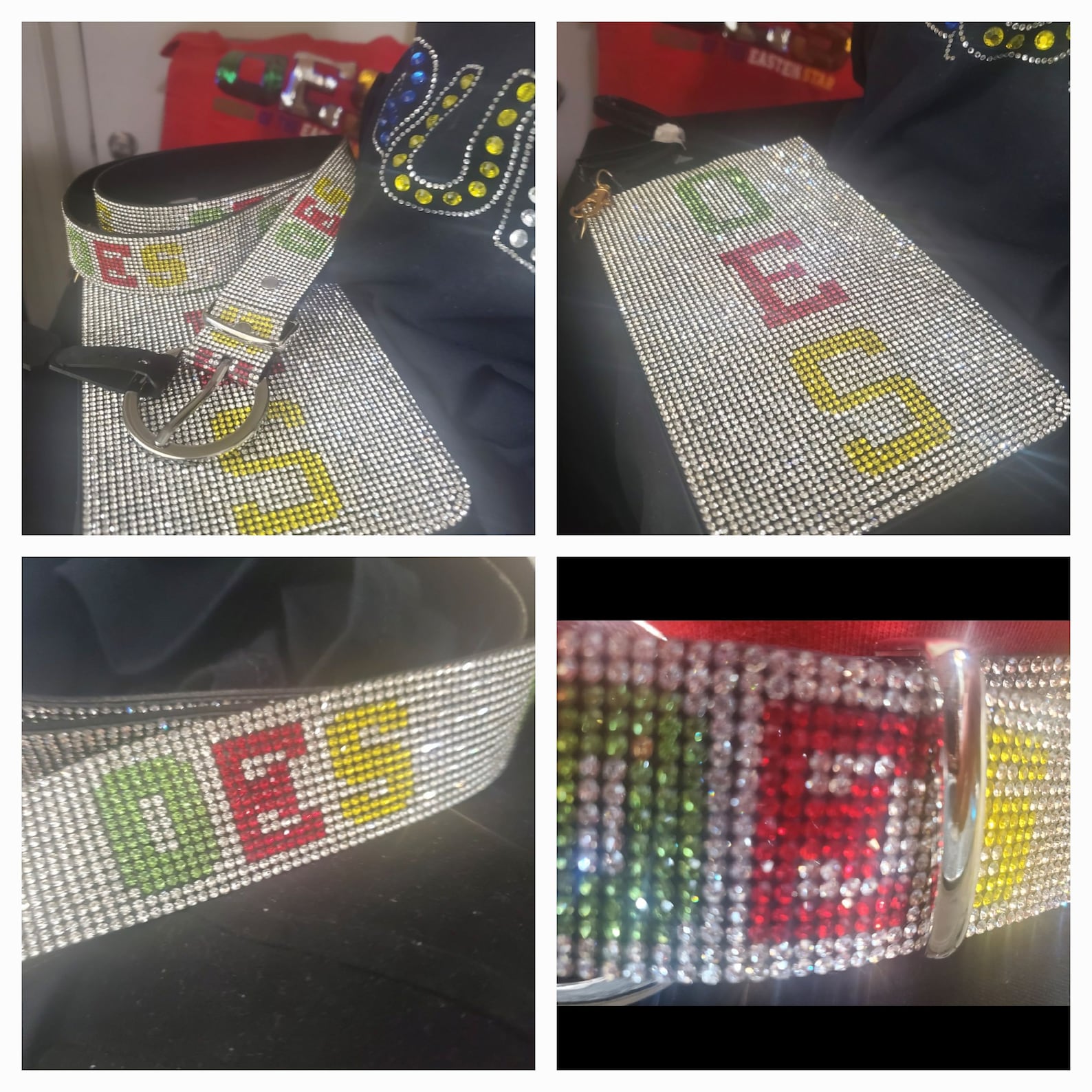 OES Bling Belt - Etsy