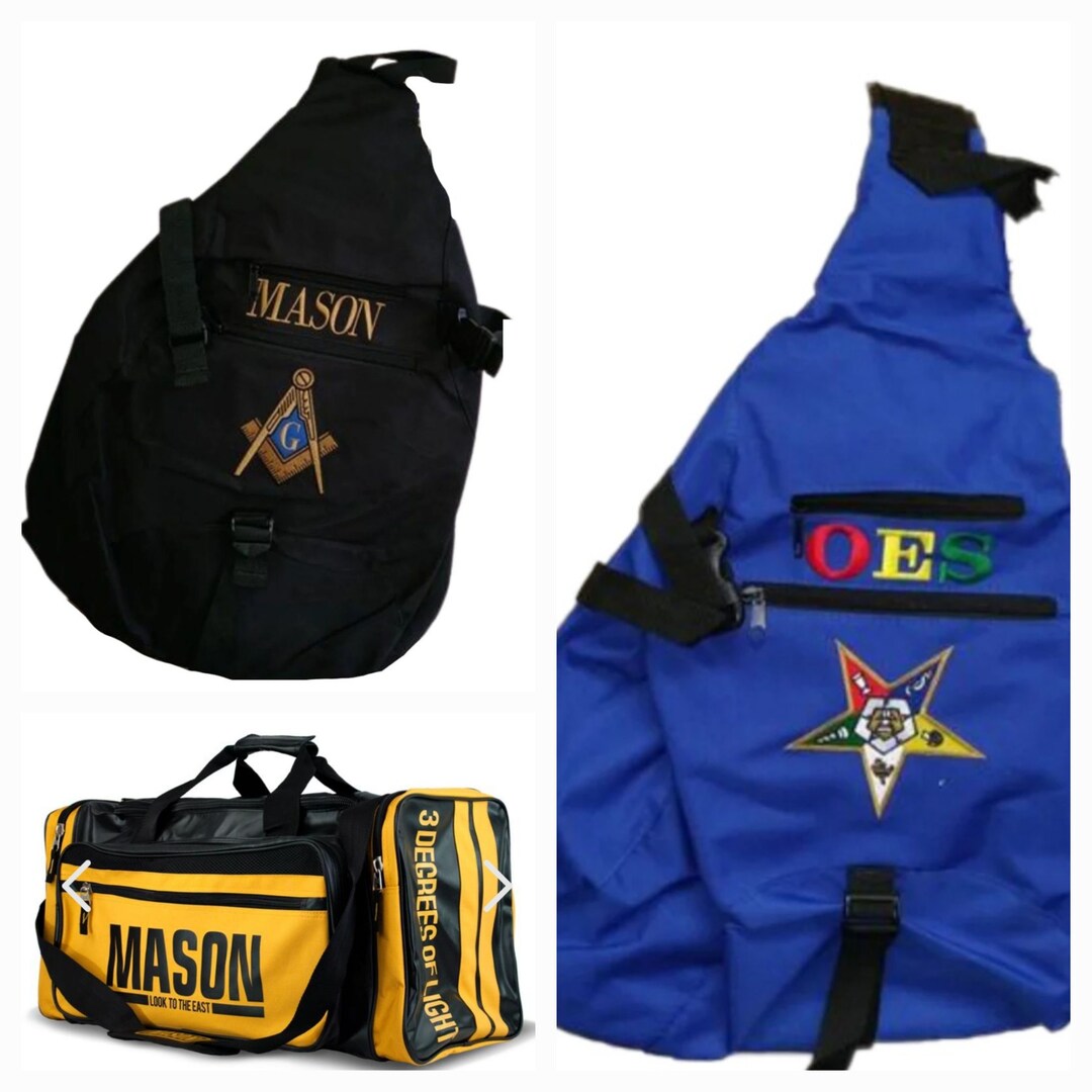 Masonic or Eastern Star Backpack - Etsy