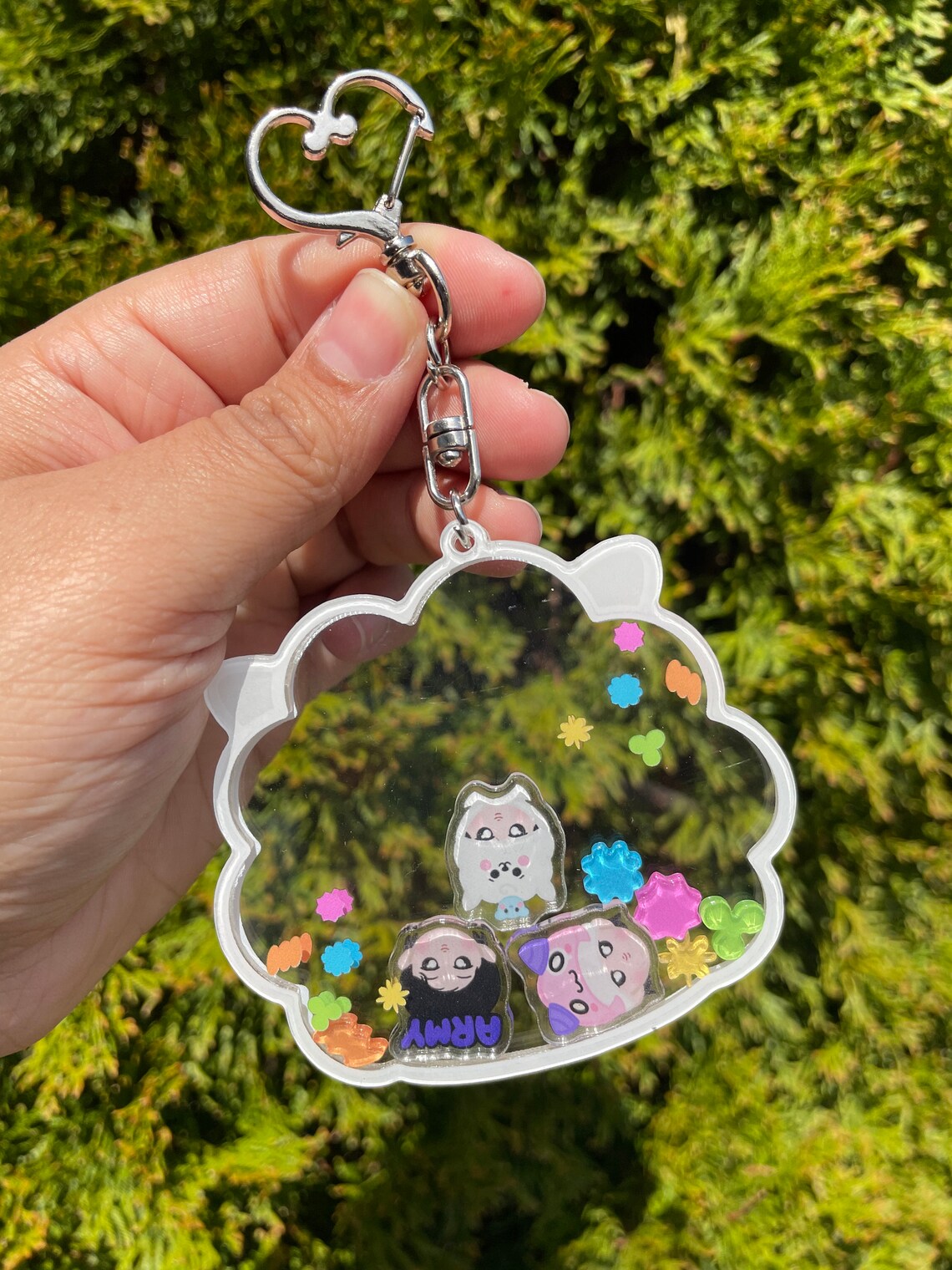 Jin Hat Shaker Keyring - Etsy