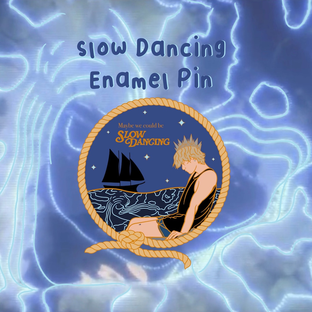 Slow Dancing Hard Enamel Pin - Etsy