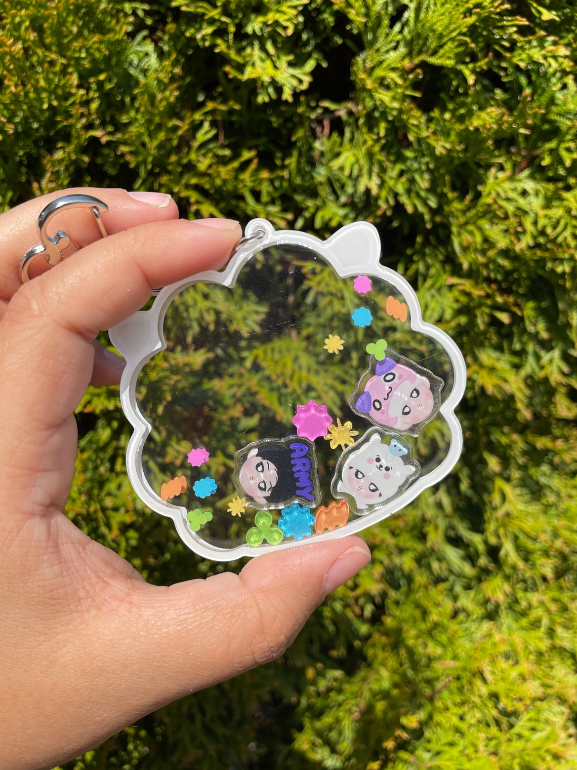 Jin Hat Shaker Keyring - Etsy