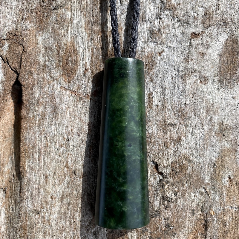 Green Jade Toki Pendant - Etsy UK