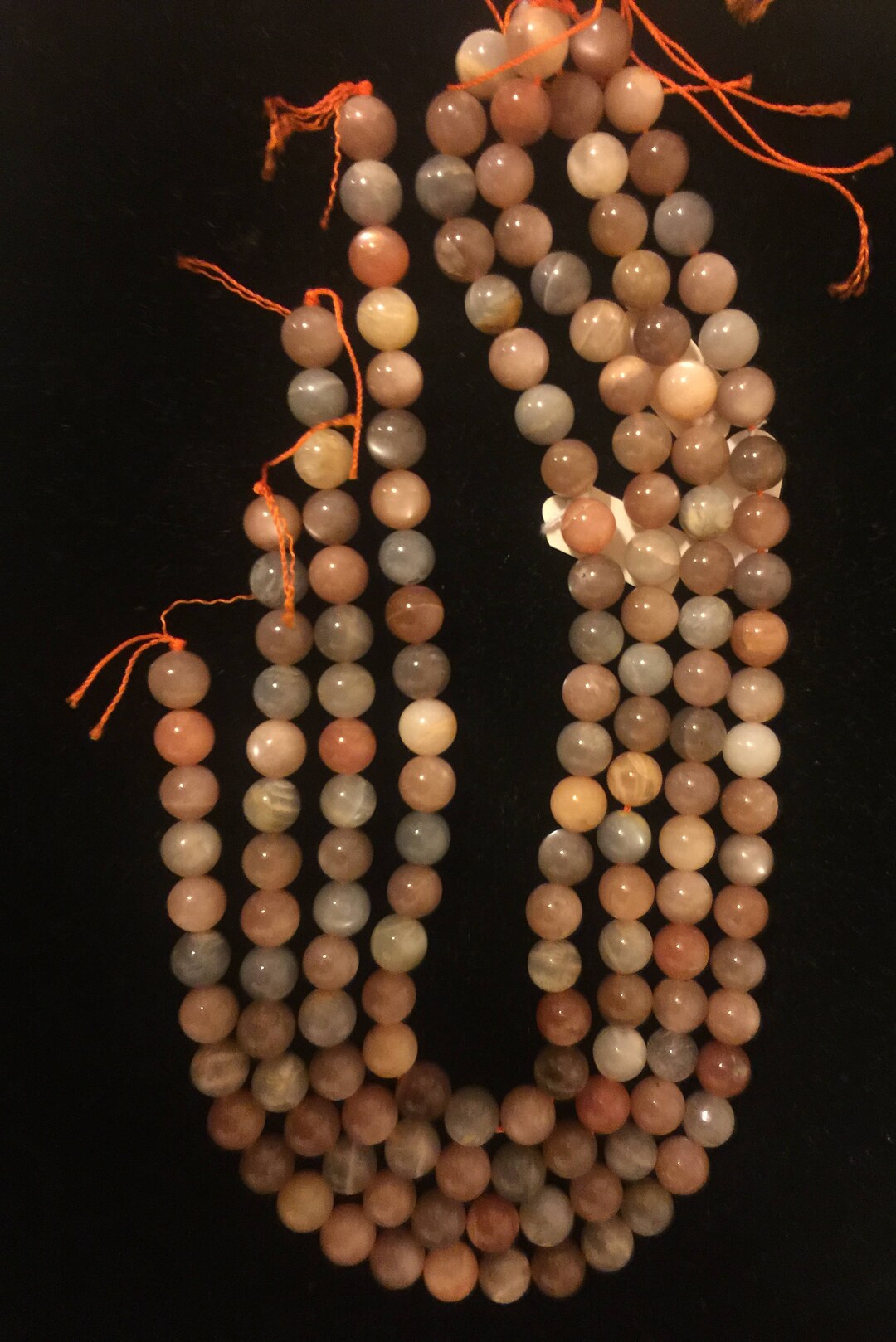 Multi Color Moonstone 10mm Round - Etsy