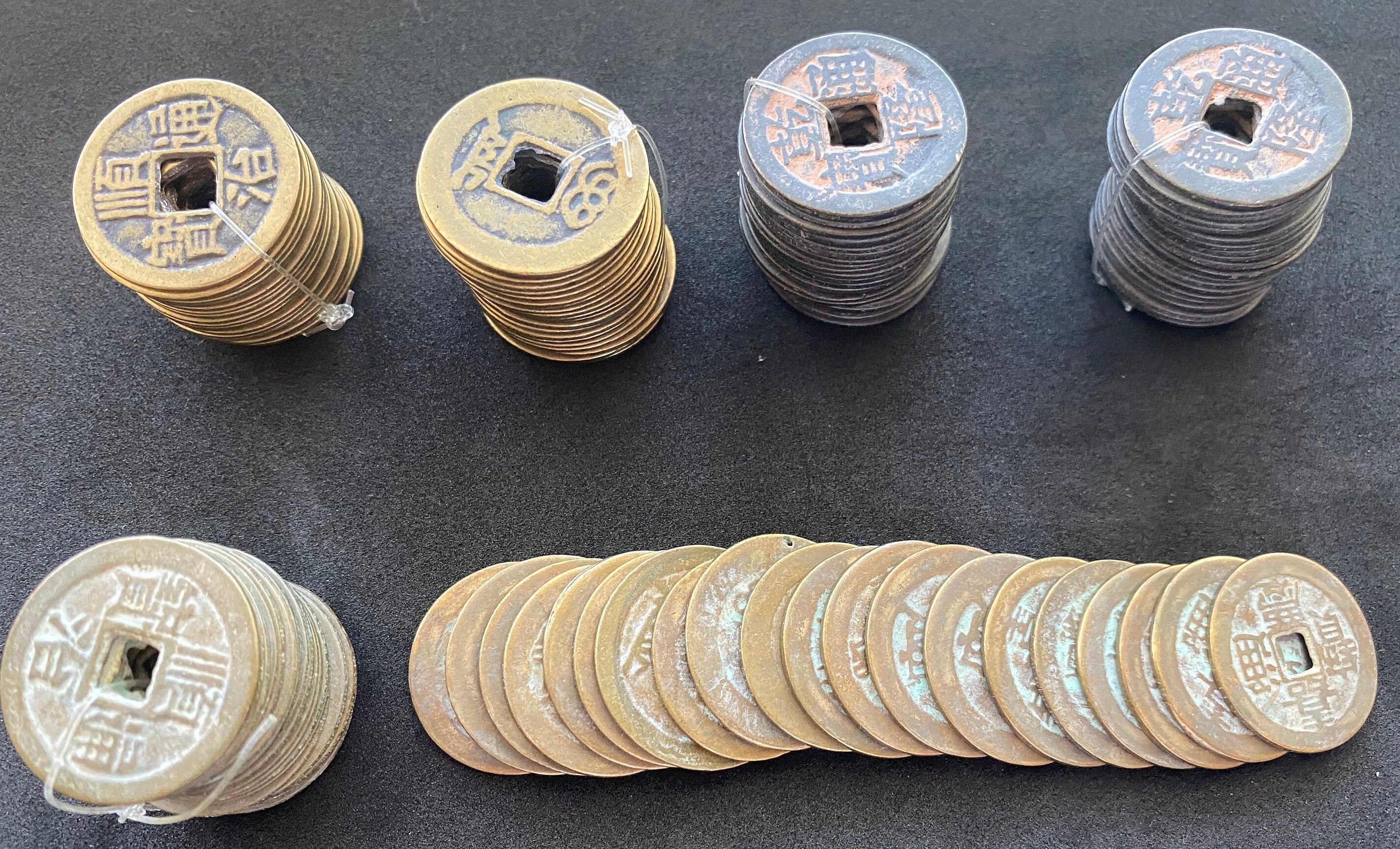 Chinese Coin 20 Pieces of Vintage Chinese Cash Coin for Crafting! - Etsy