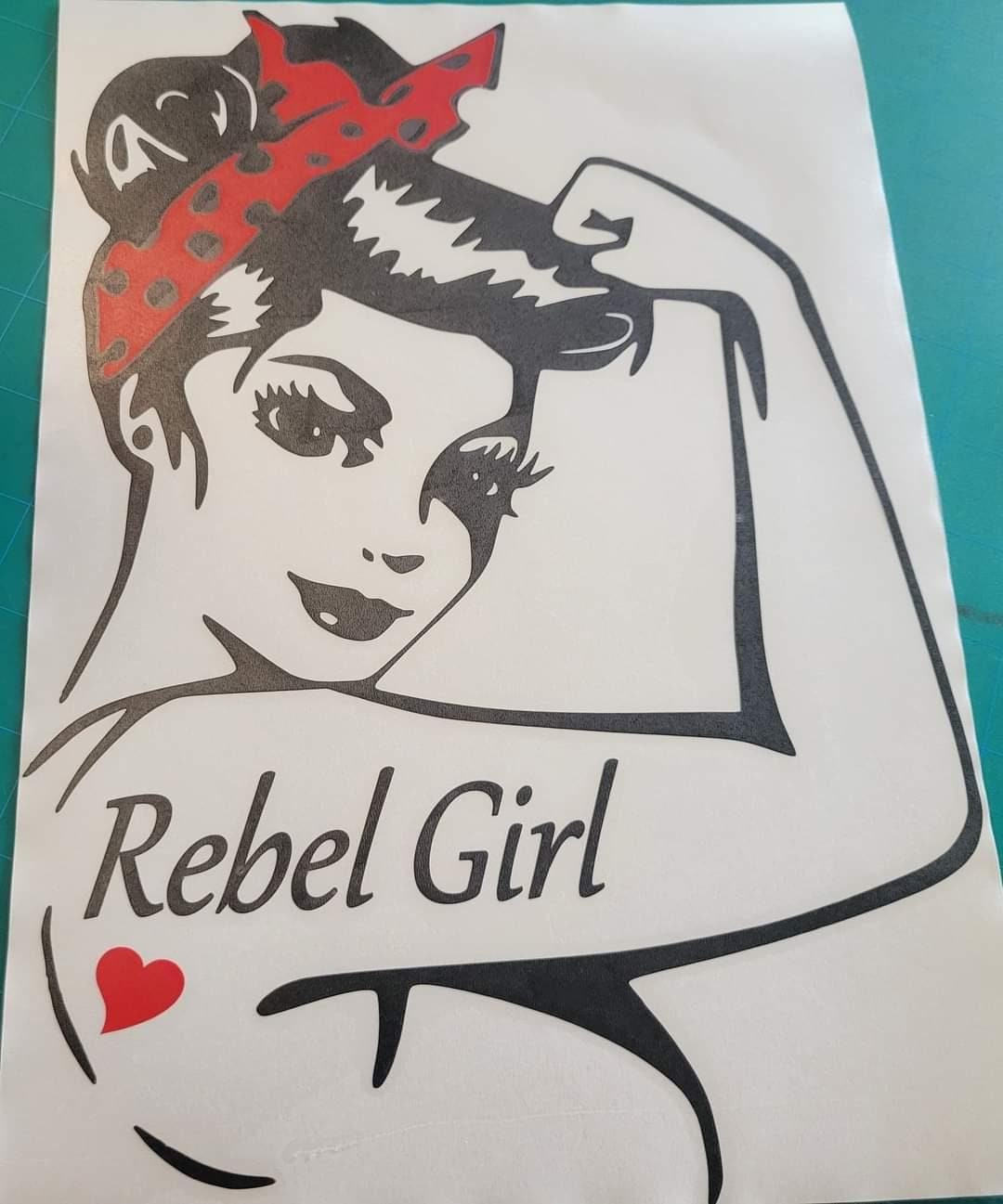 Rosie the Riveter Tattoo Rosie Riveter Heart Girl - Etsy Canada