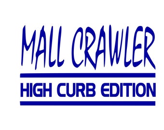 Funny Curb Sticker - Etsy