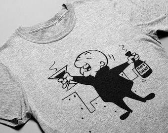 Sad Monopoly Man T Shirt Men Funny T Shirt Graphic T Shirt Men Tees for ...