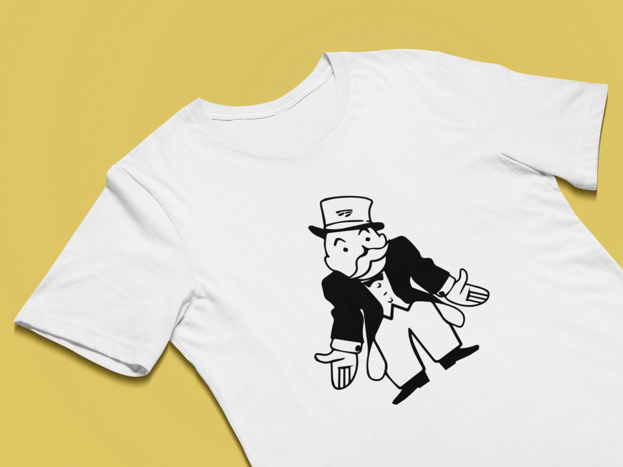 Sad Monopoly Man T Shirt Men Funny T Shirt Graphic T Shirt Men Tees for ...
