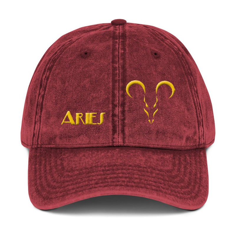 Aries Zodiac Hat Dad Hat Trucker Caps Baseball Cap Womens - Etsy
