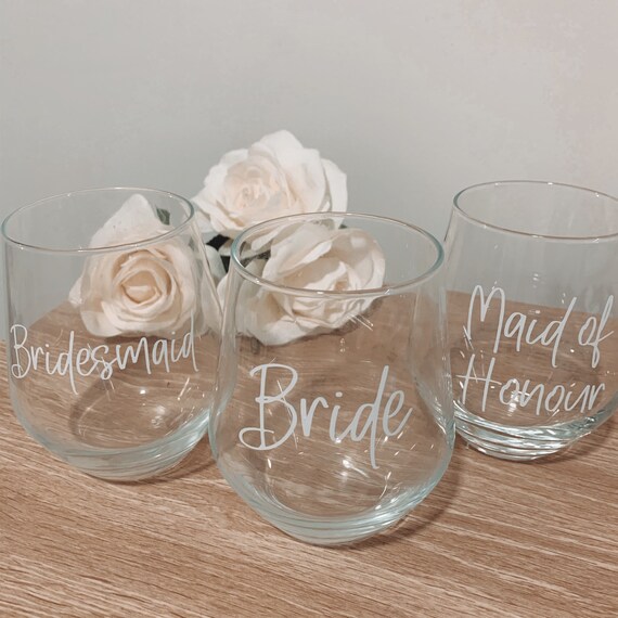 Custom Bridal Label LABEL ONLY Bride Bridesmaid - Etsy Australia