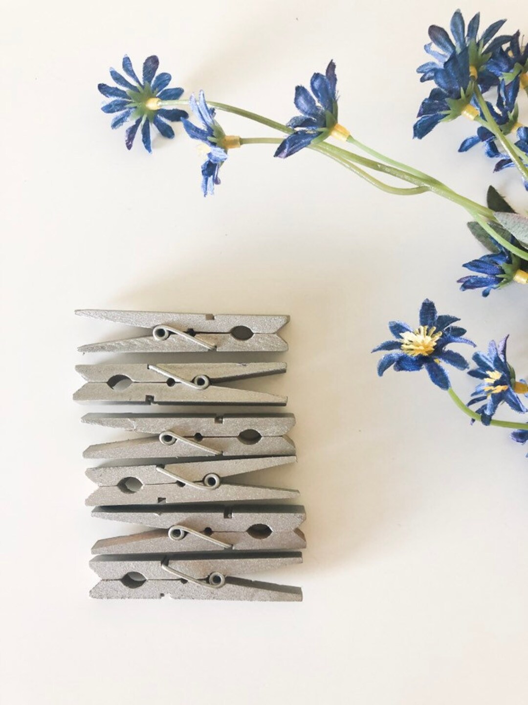 Silver Clothes Pins || Boho Party & Wedding Decor - Etsy