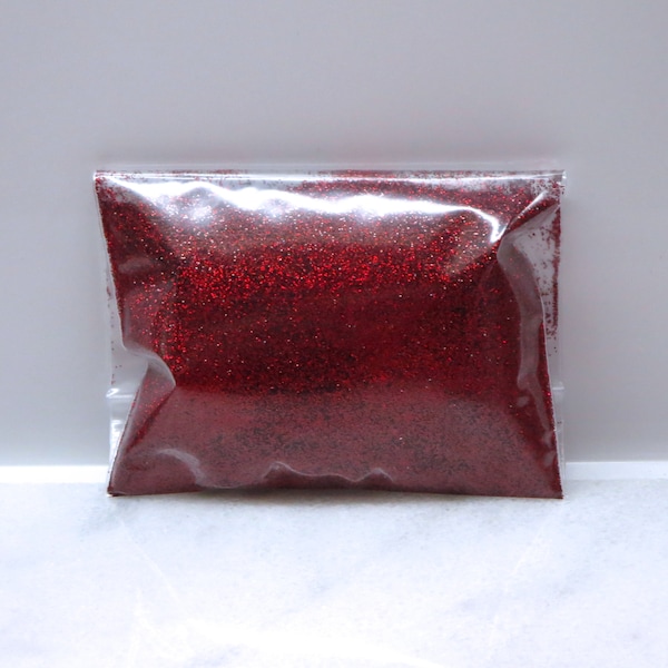 Ruby Red Glitter - Etsy