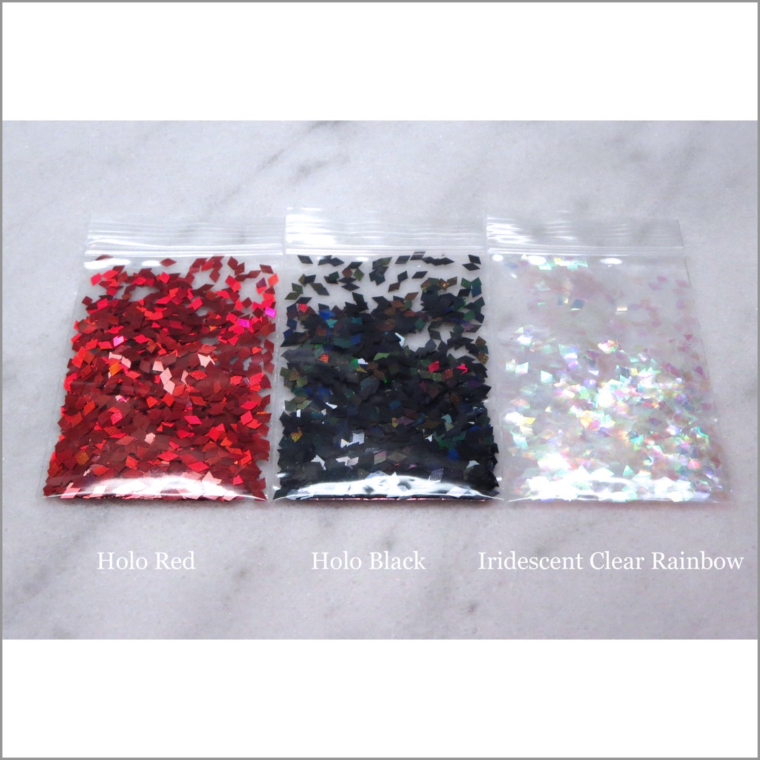 3-bag Diamond Glitter Sample and Bundle Pack | 1/2 Tsp to 1/2 Oz in ...