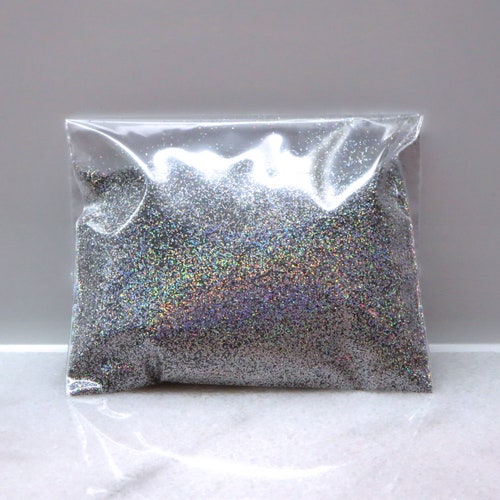 Ultra Fine Holographic Sparkle Black Glitter 0.2 MM Holo - Etsy