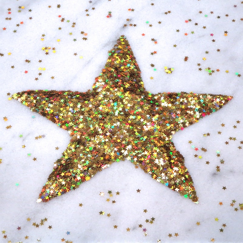 Holographic Stars - Etsy