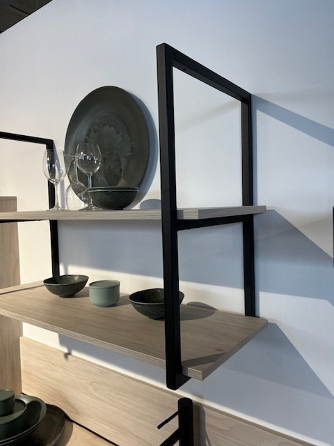 6 Steel Frames, Ceiling-mounted Floating Shelf Brackets - Etsy