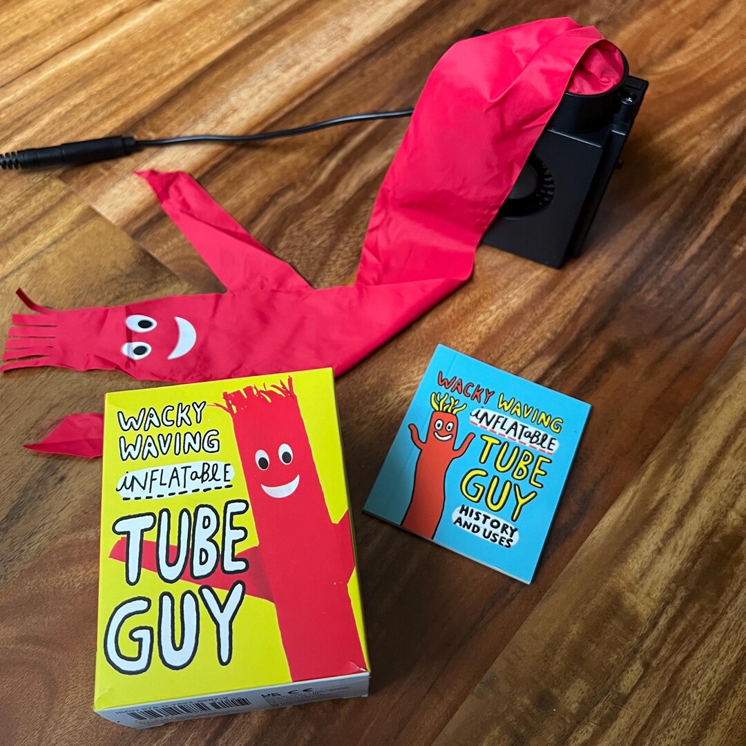 Interactive Switch Adapted Wacky Waving Inflatable Tube Guy. 3.5mm Jack ...