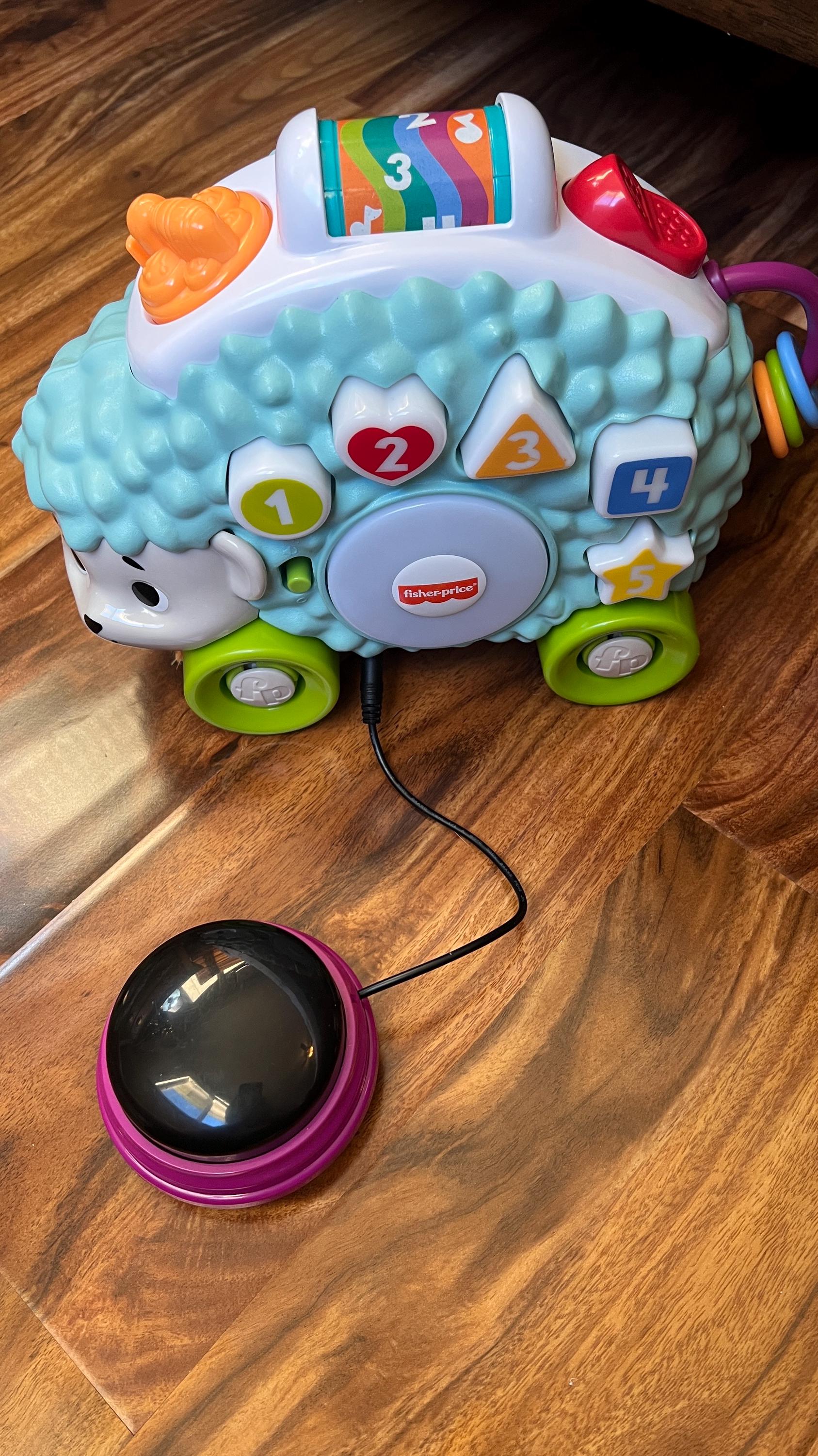 Switch Adapted Toy. Linkimals Happy Shapes Hedghog. Special Needs ...