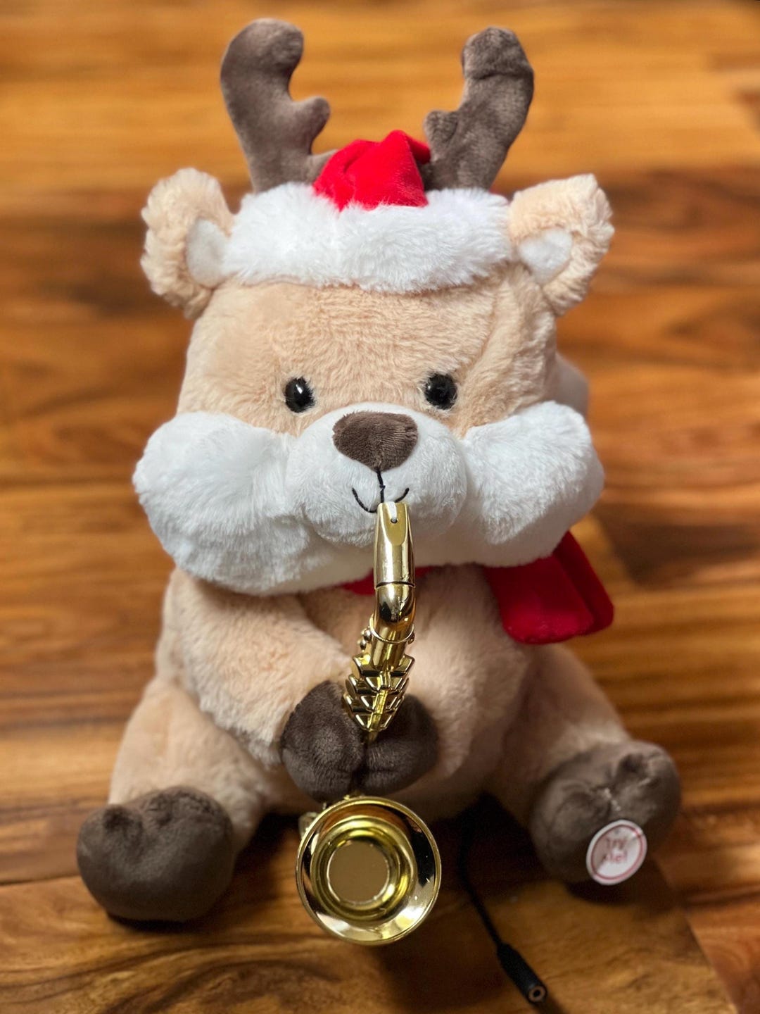 Switch Adapted Cuddle Barn Sterling Christmas Toy. Special Needs ...