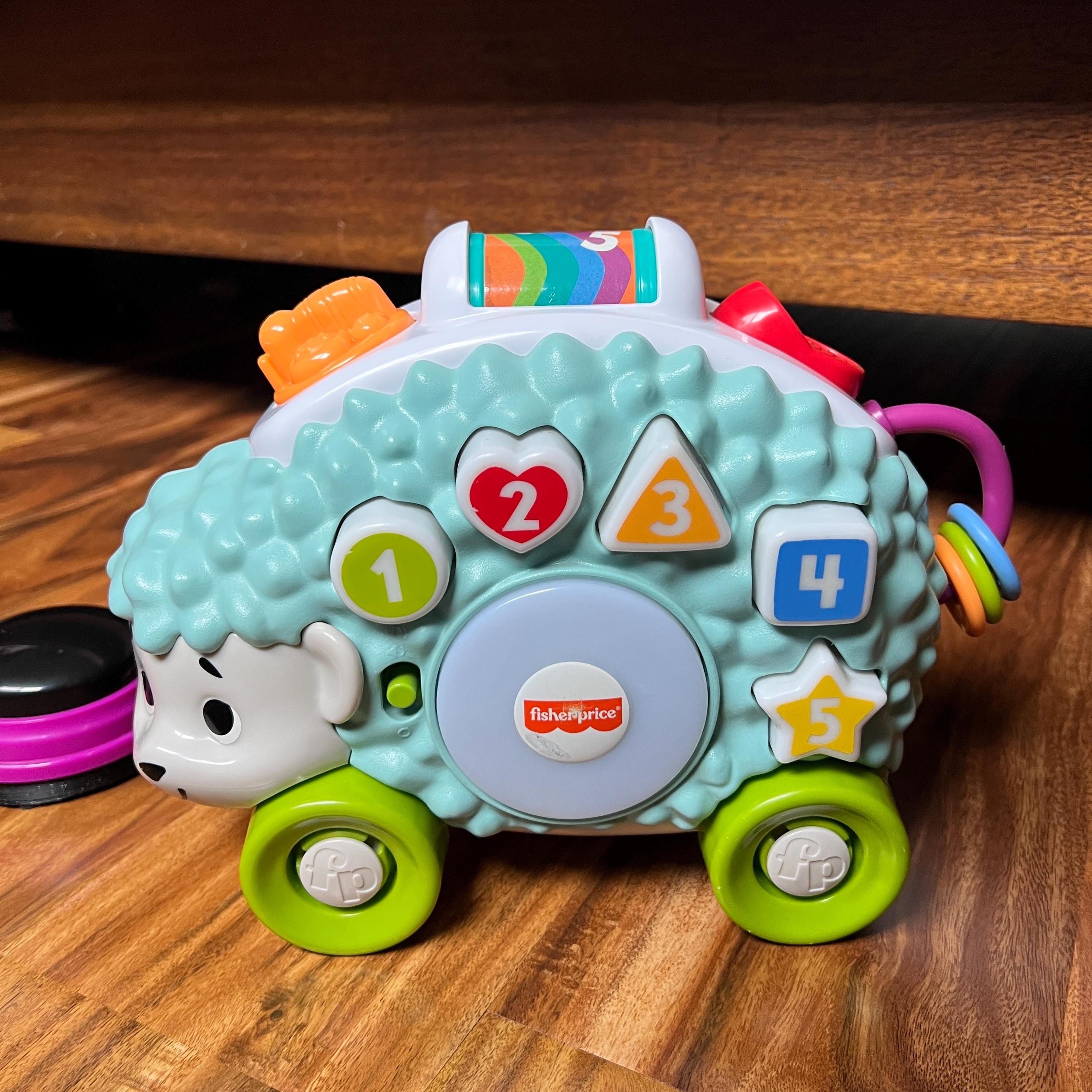 Interactive, Switch Adapted, Fisher-price Linkamals Happy Shapes ...