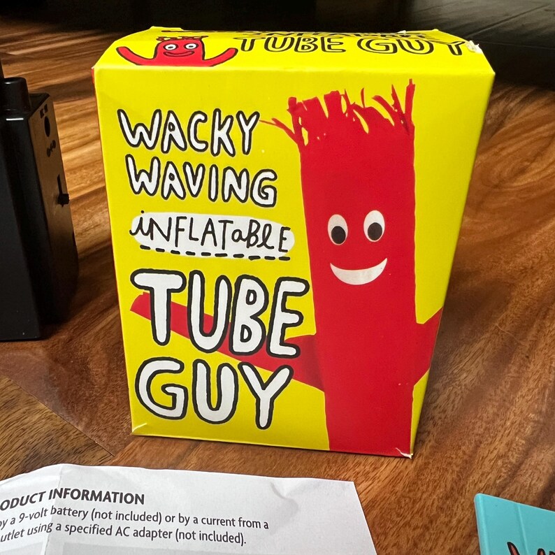 Interactive Switch Adapted Wacky Waving Inflatable Tube Guy. 3.5mm Jack ...