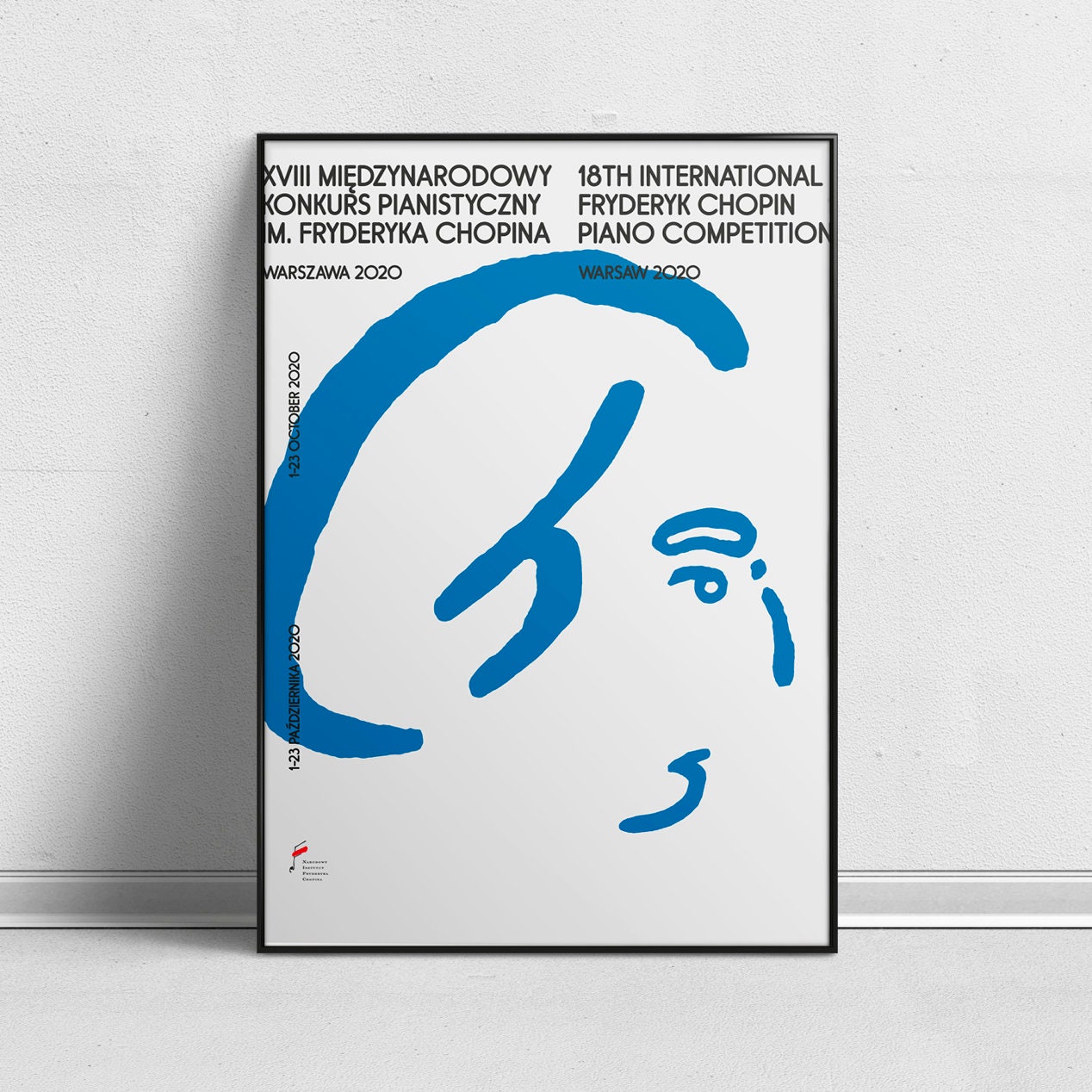 Fryderyk Chopin Poster for 18th International Piano | Etsy
