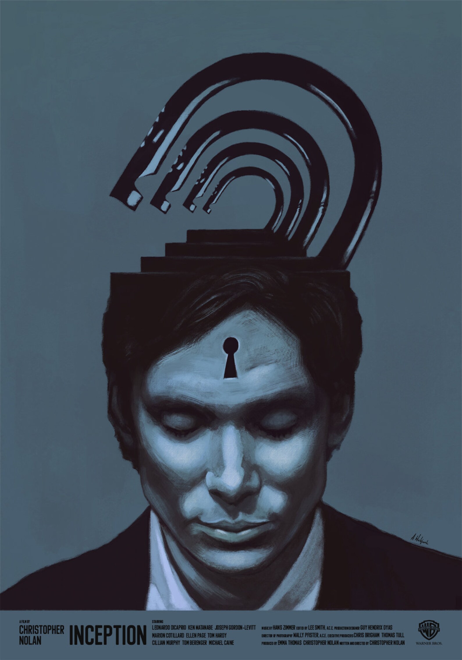 Inception Alternative Movie Poster by Aleksander Walijewski // Print ...