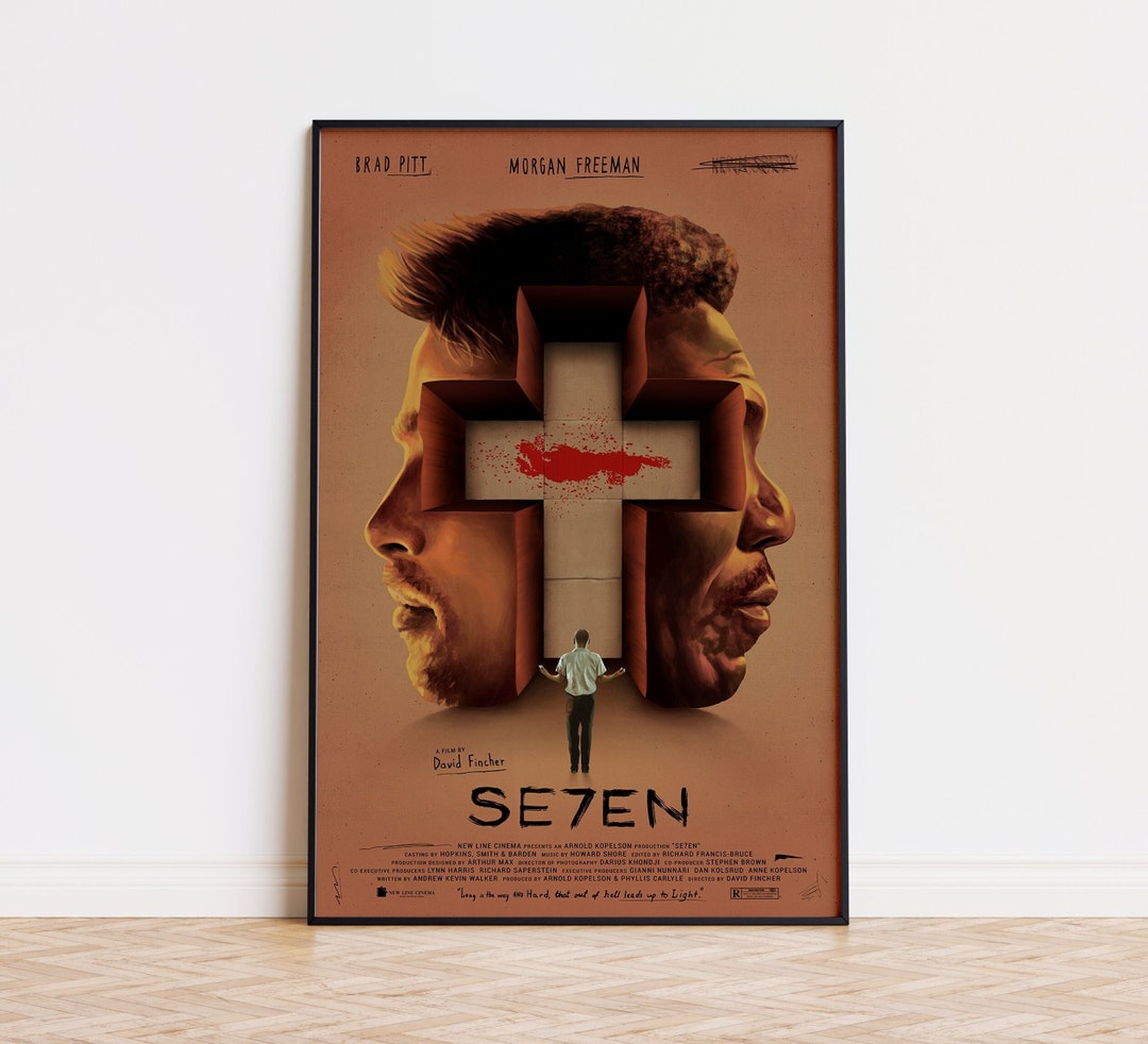 Seven - Limited Edition Alternative Movie Poster | 24 X 36 | Film ...