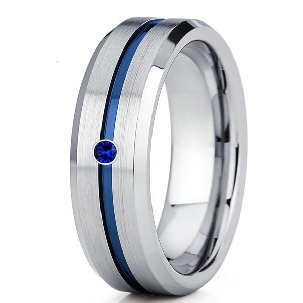 Blue Wedding Bands - Etsy