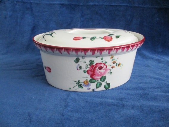 Vintage APILCO Porcelaine a Feu France Pate Dish Cassoulet - Etsy
