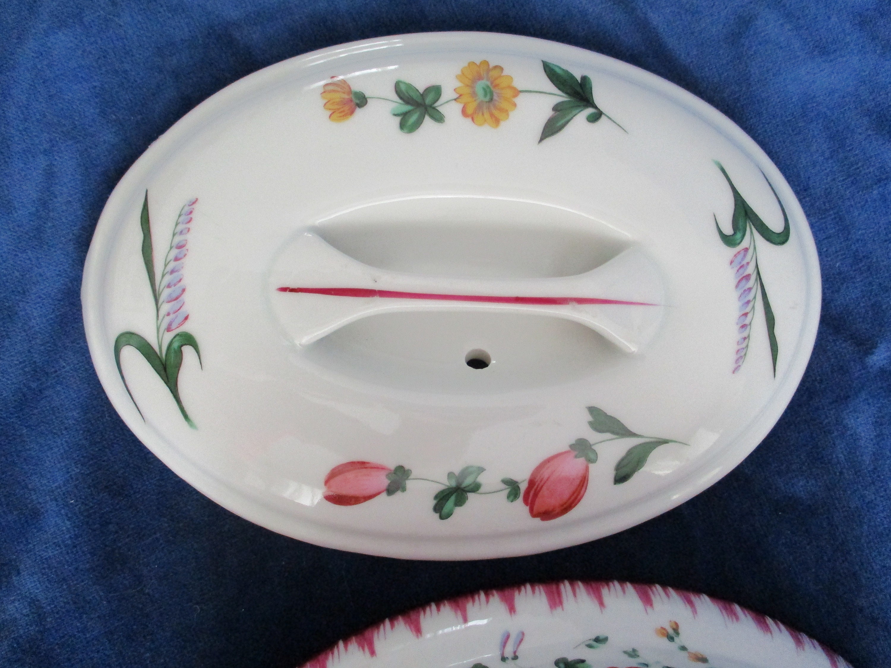Vintage APILCO Porcelaine a Feu France Pate Dish Cassoulet - Etsy