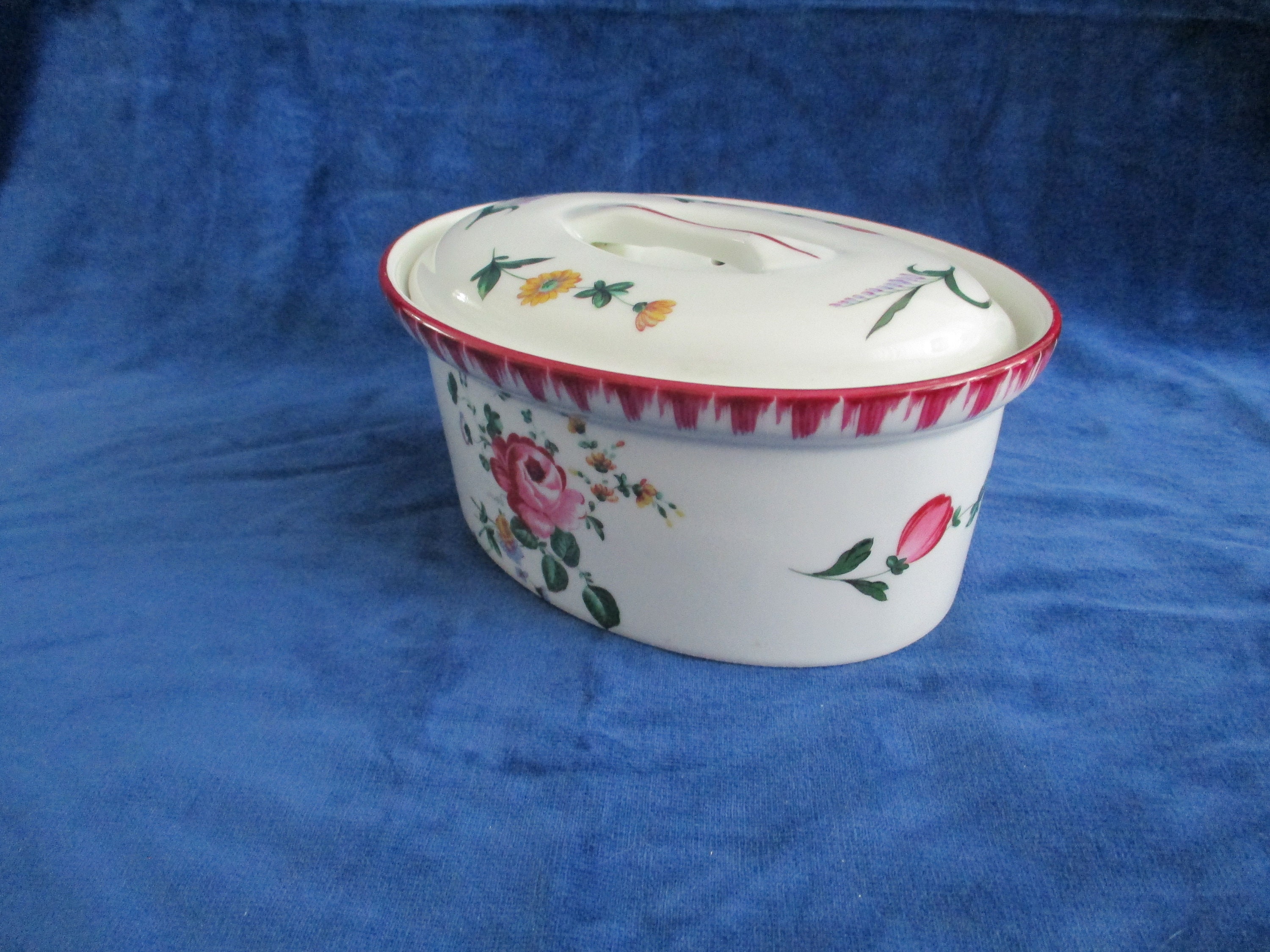 Vintage APILCO Porcelaine a Feu France Pate Dish Cassoulet - Etsy