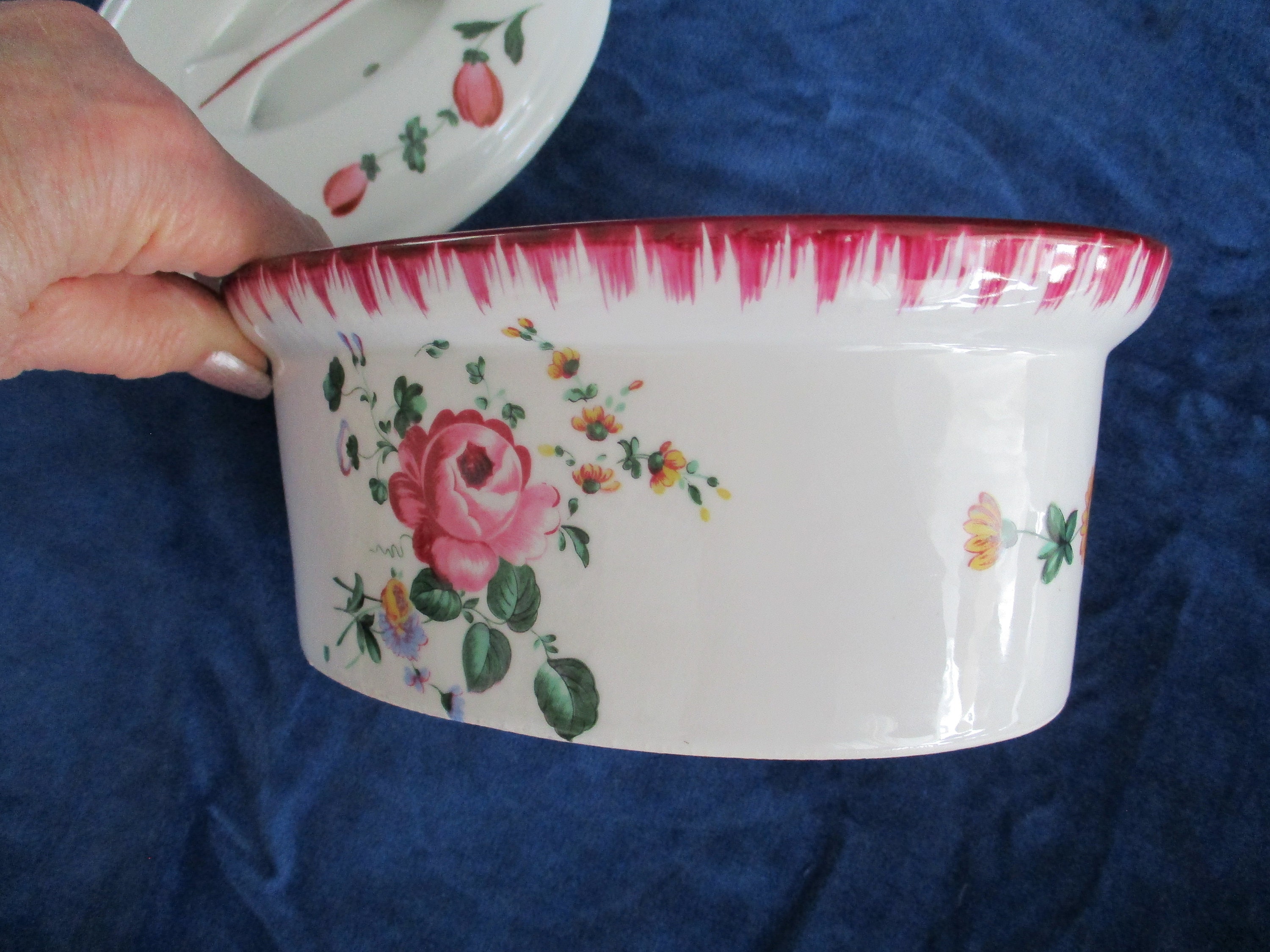 Vintage APILCO Porcelaine a Feu France Pate Dish Cassoulet - Etsy