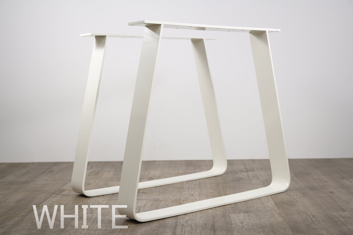 Flat Table Legs Table Metal Legs Dining Table Desk Legs - Etsy