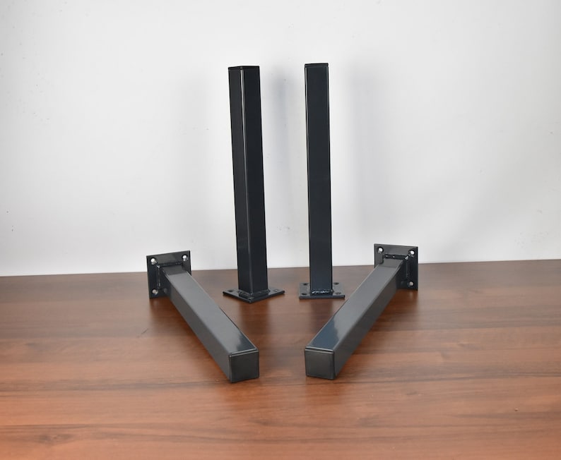Square Tubing Legs Bench Legs Table Legs Raw Steel Table - Etsy