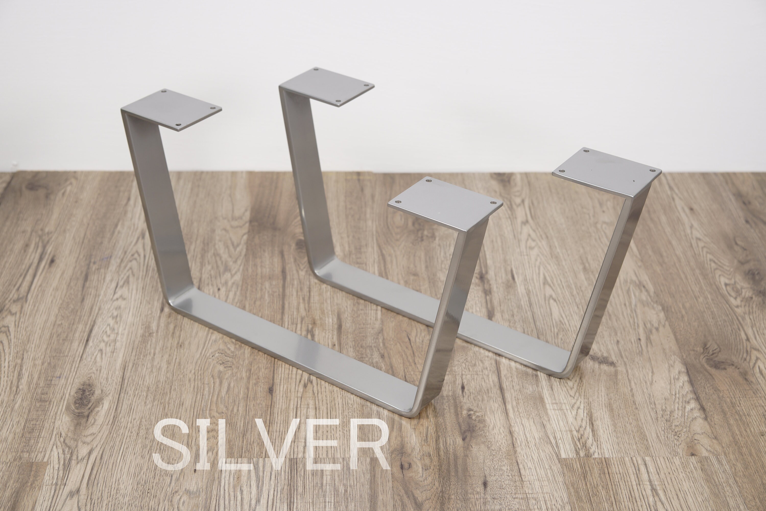 Set of 2 Steel Bench Legs Steel Coffee Table Legs Metal | Etsy