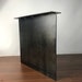 Steel Plate Legs, Coffee, Plate Table Legs, Bench Legs, Set of 2 Steel ...